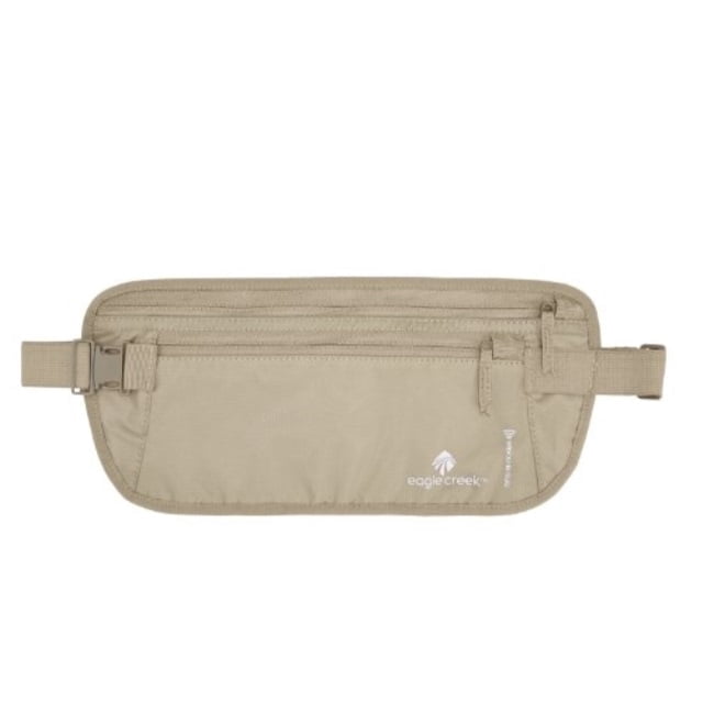 Eagle Creek, Travel Gear RFID Blocker Money Belt DLX, One Size, Tan ...