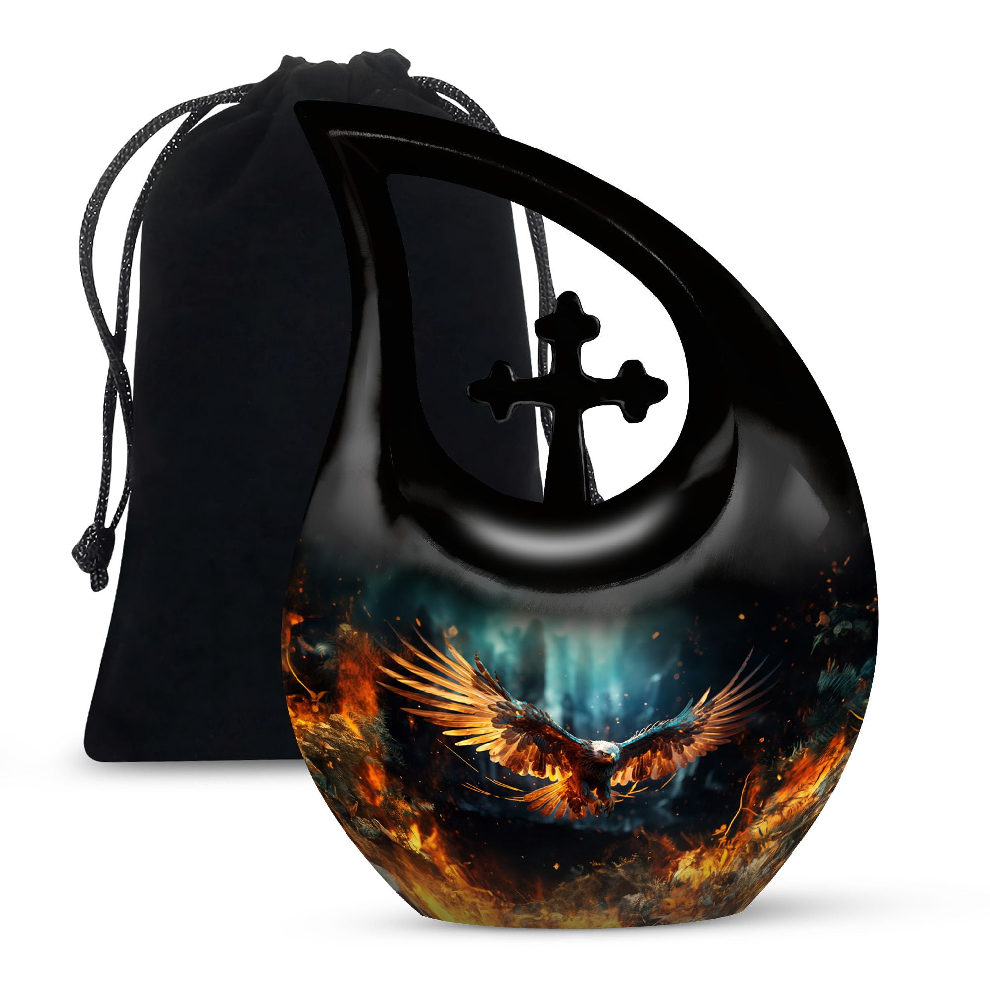 Eagle Cremation Urns for Men & Women - Burial Cremation Urns - 10Inch ...