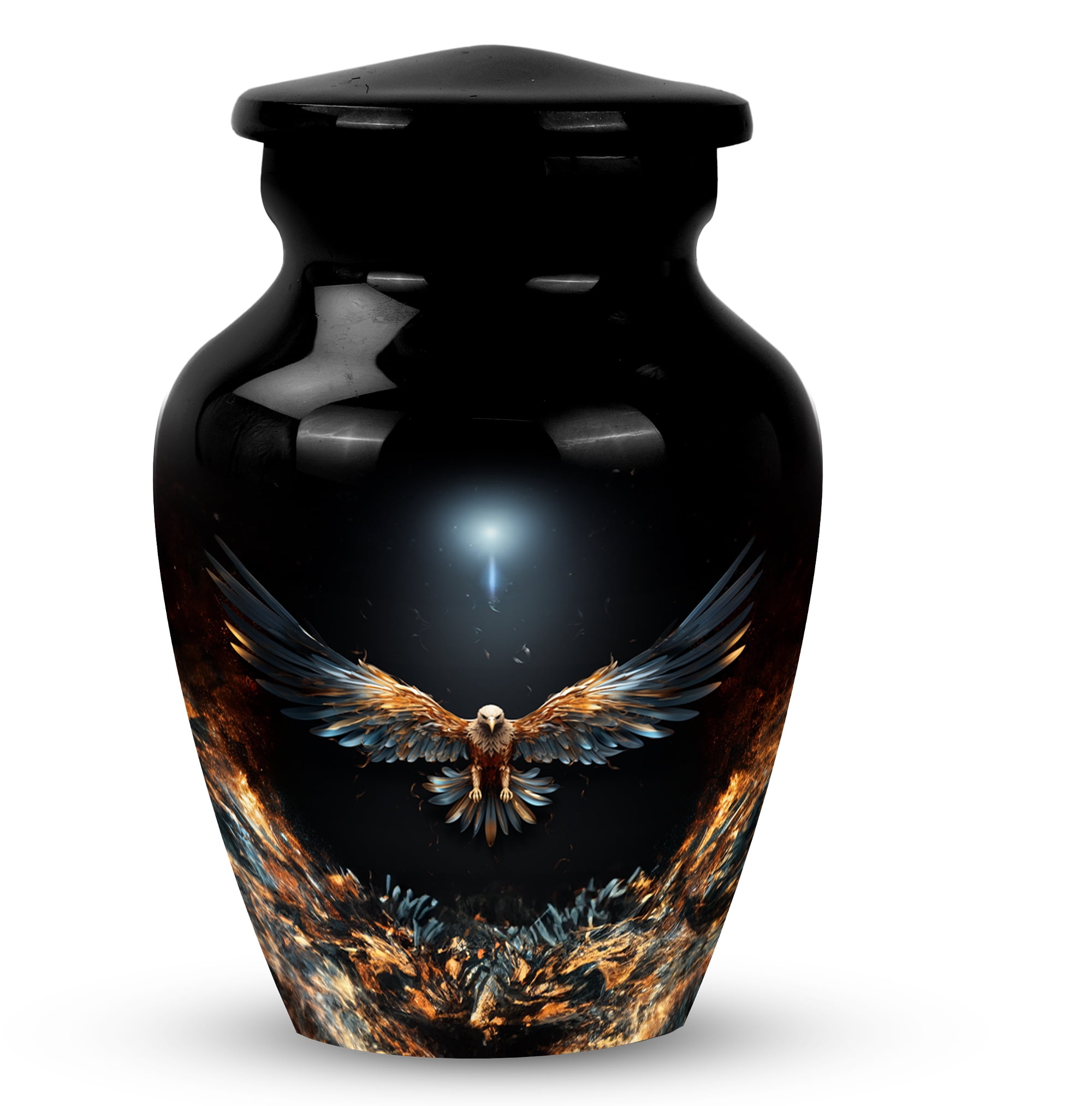 Eagle Dark Background - Urns For Dad - Miniature Urns For Ashes Women ...