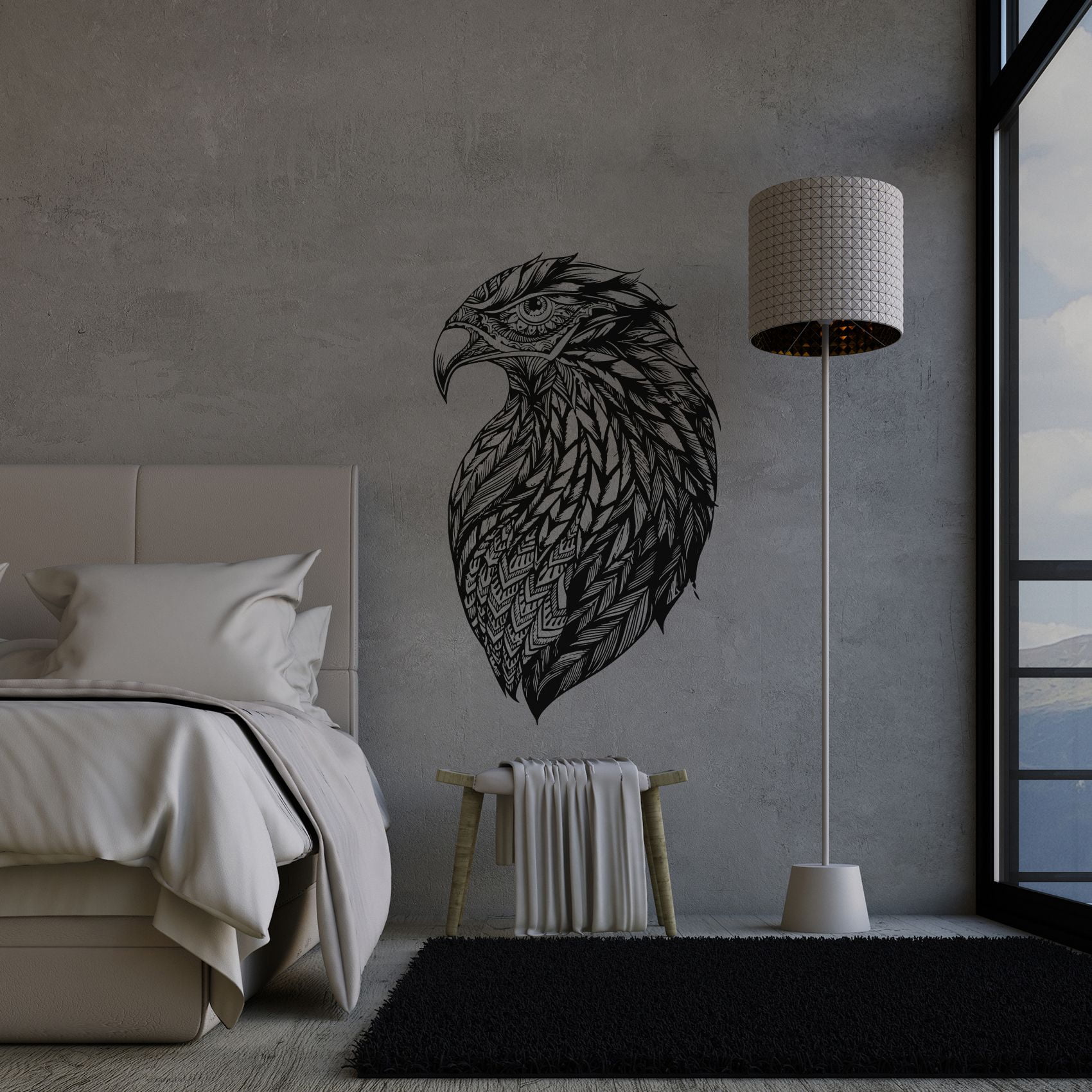 Eagle Eagles Bird Birds Animal Animals Wild Life Wall Sticker Art Decal ...