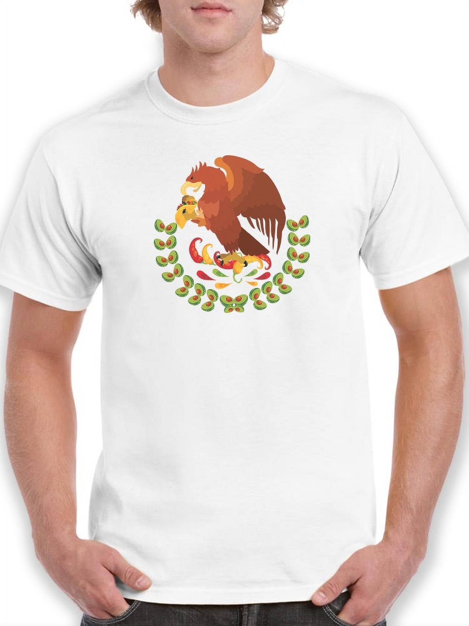 Eagle Eating Taco, Mexican Flag T-Shirt Men -Smartprints Designs, Male XX-Large - Walmart.com