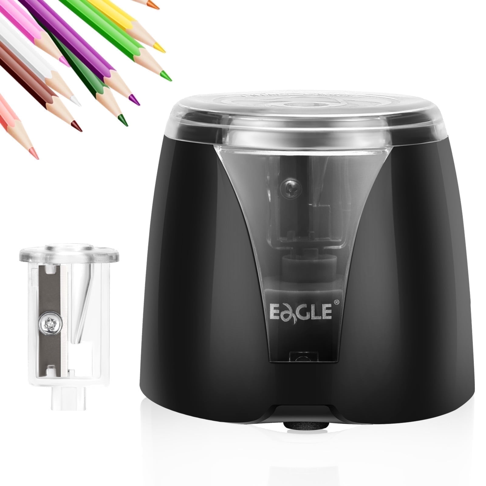 Eagle Electric Pencil Sharpener, Battery Powered, Portable and ...