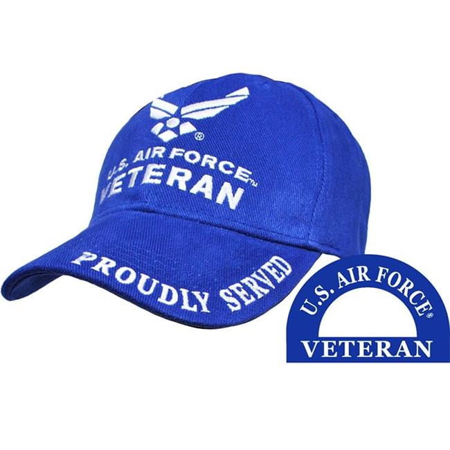 Eagle Emblems CP00407 Cap - USAF, Veteran, Proud - Walmart.com