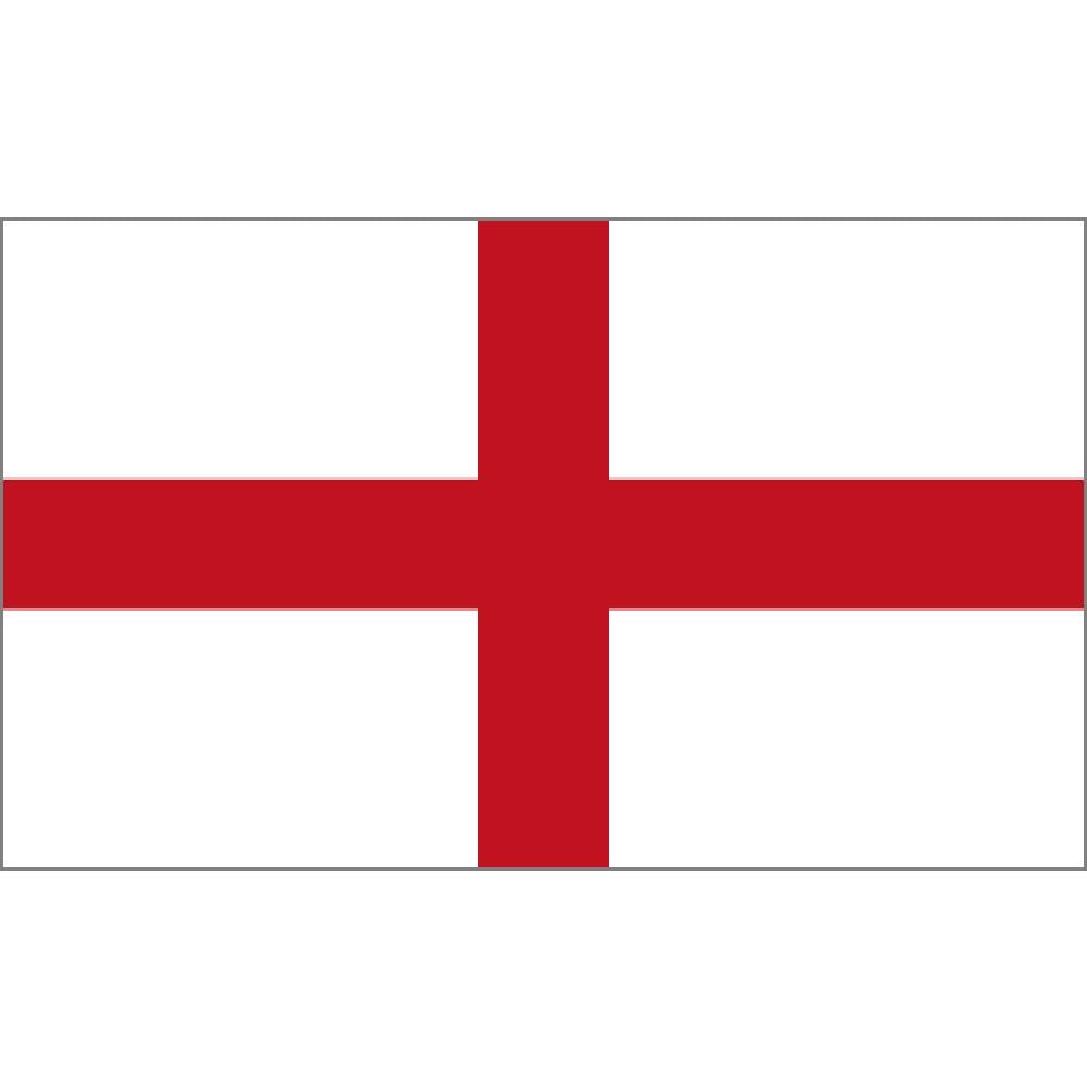 Eagle Emblems England St. George Cross Flag with Grommets 3ft x 5ft ...