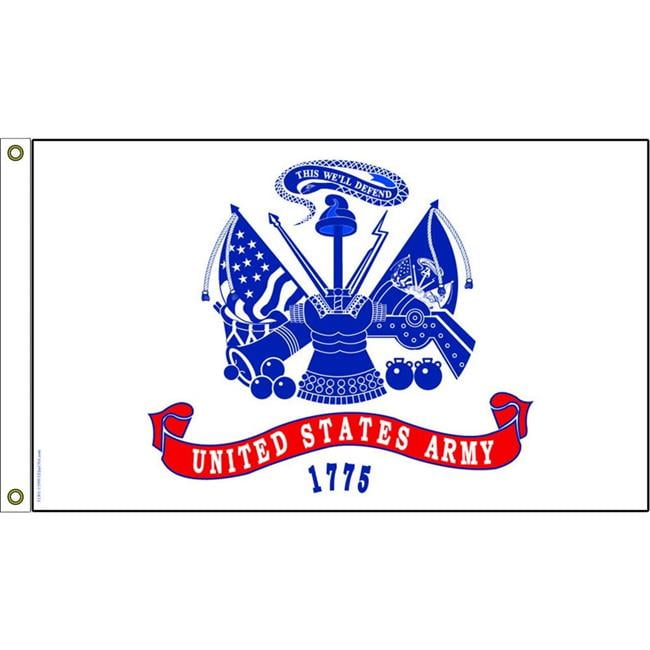 Eagle Emblems F3201-03 Flag - Army, Nylon-Glow - 2 x 3 ft. - Walmart.com