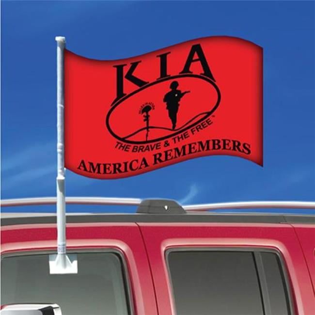 Eagle Emblems F9716 Flag - Car, Kia Honor - 12 x 18 in. - Walmart.com