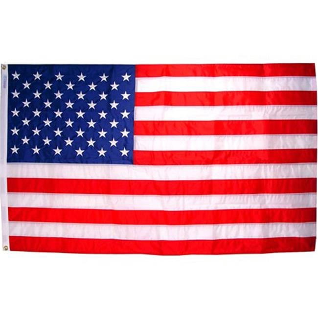 Eagle Emblems F3132-15 Flag - USA Embroidered Stars - Foreign MFG 200D ...