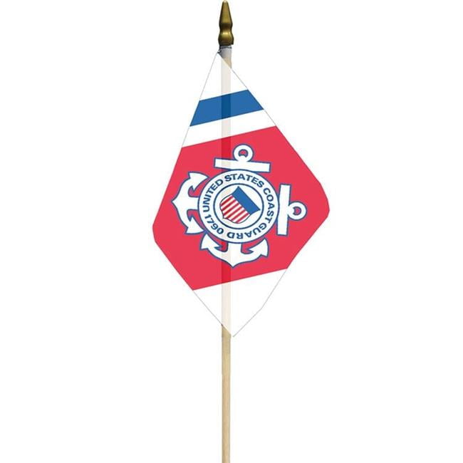 Eagle Emblems F8326 Flag - United States Coast Guard, RW&B - 12 x 18 in ...