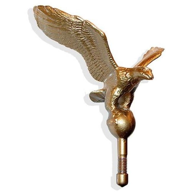 Eagle Emblems F9848-42 Flagpole - Top, Eagle, Bronze - 9 in. - Walmart.com