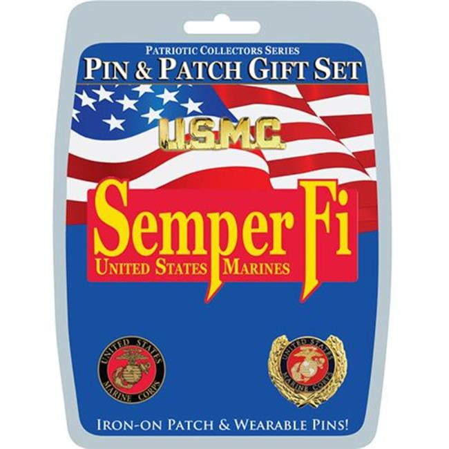 Eagle Emblems DIS0011 Gift Set - U.S.Marines Semper FI - 3 Pins & 1 ...