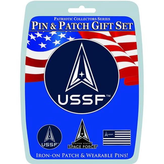 Eagle Emblems DIS0021 Gift Set - USSF Space Force - 3 Pins & 1 Patch ...
