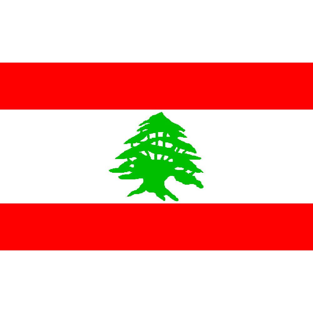 Eagle Emblems Lebanon Flag with Grommets 3ft x 5ft - Walmart.com