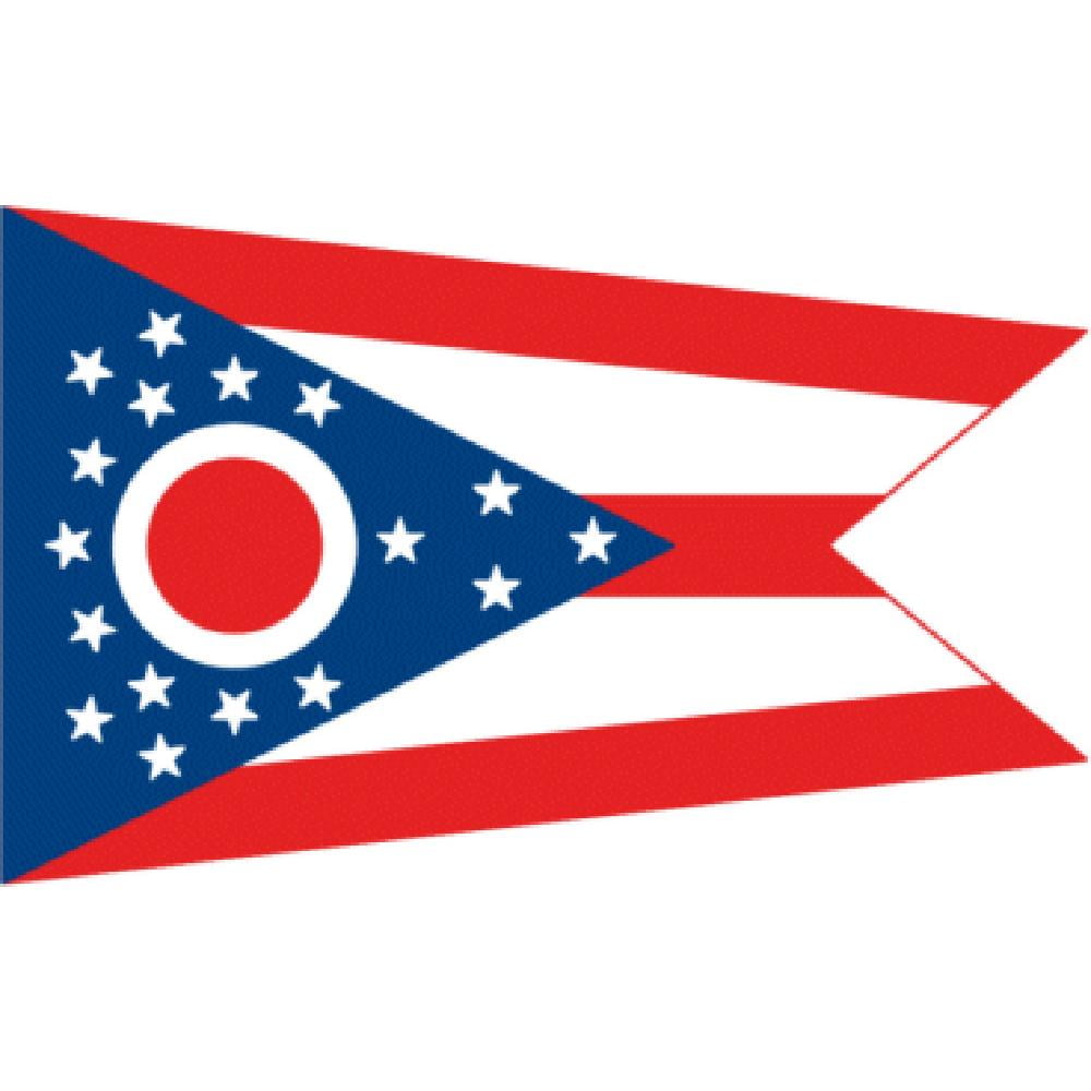 Eagle Emblems Ohio Flag with Grommets 3ft x 5ft - Walmart.com