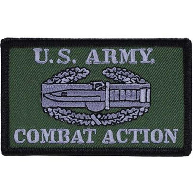 Eagle Emblems PM0968 Patch - Army, Combat Action - 3.63 in. - Walmart.com