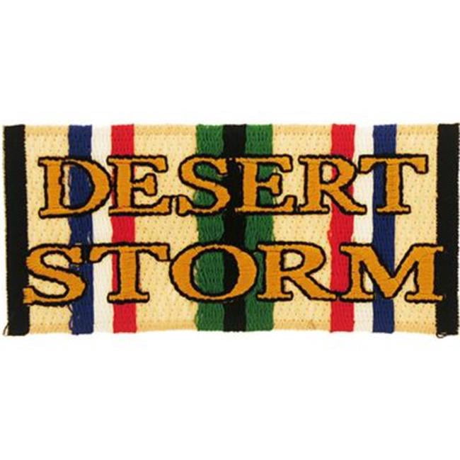 Eagle Emblems PM3235 Patch - Desert Strom Ribbon - 4 x 1.88 in ...