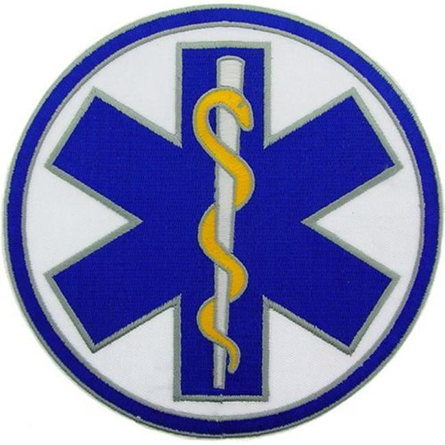Eagle Emblems PM7183 Patch - EMS Star of Life Rod of Asclepius - 5 in ...