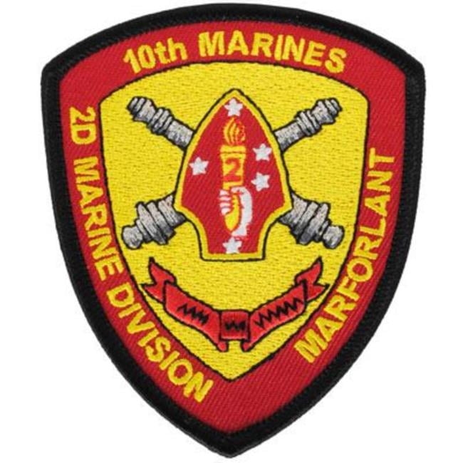 Eagle Emblems PM0576 Patch - USMC, 10Th Marine Regiment - 3.5 in ...