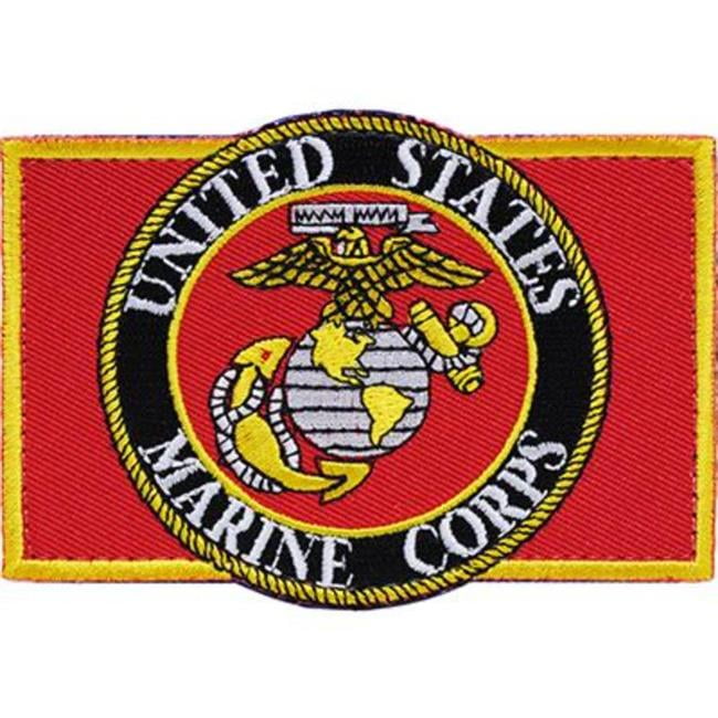 Eagle Emblems PM3831V Patch - USMC Logo, Rectangle - Cloth Hook & Eye ...