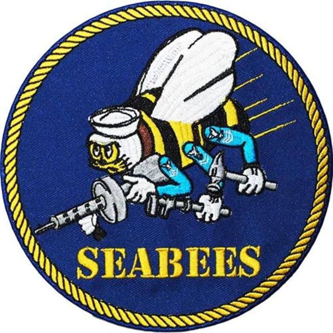Eagle Emblems PM7111 Patch - USN, Seabees, Logo - 5 in. - Walmart.com