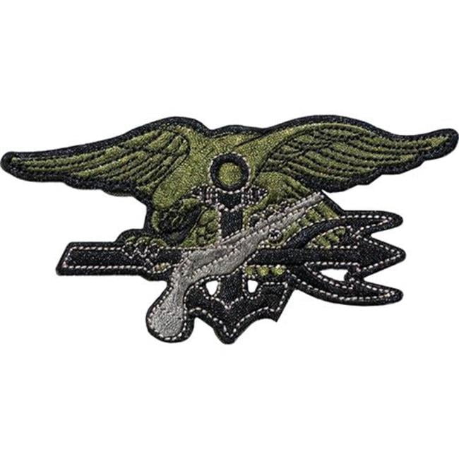 Eagle Emblems PM7066 Patch - USN, Seal Team Trident - 5.25 in ...