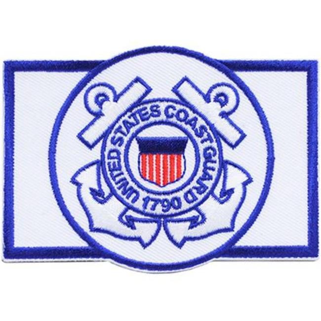 Eagle Emblems PM3813 Patch - United States Coast Guard, Logo, Rectangle ...