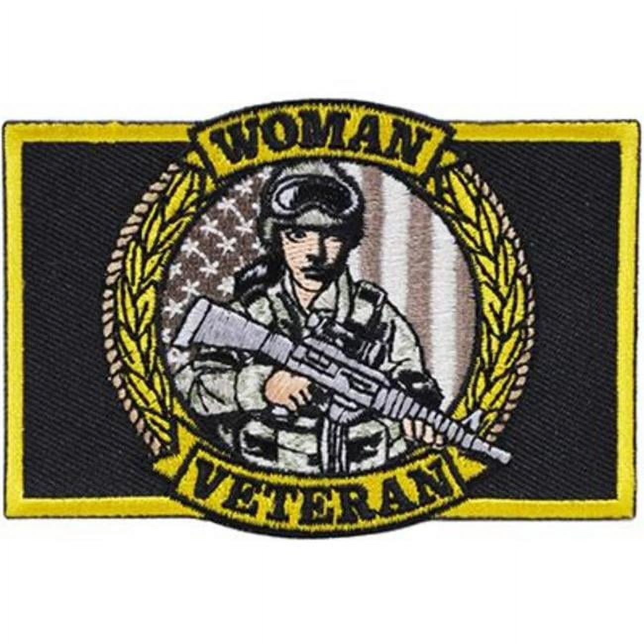 Eagle Emblems PM4078 Patch - Woman Veteran, Battle Dress Uniform - 3.5 ...