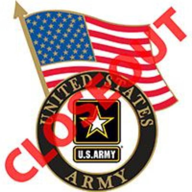Eagle Emblems P62535 Pin - Army Logo with USA Flag - 1.25 in. - Walmart.com