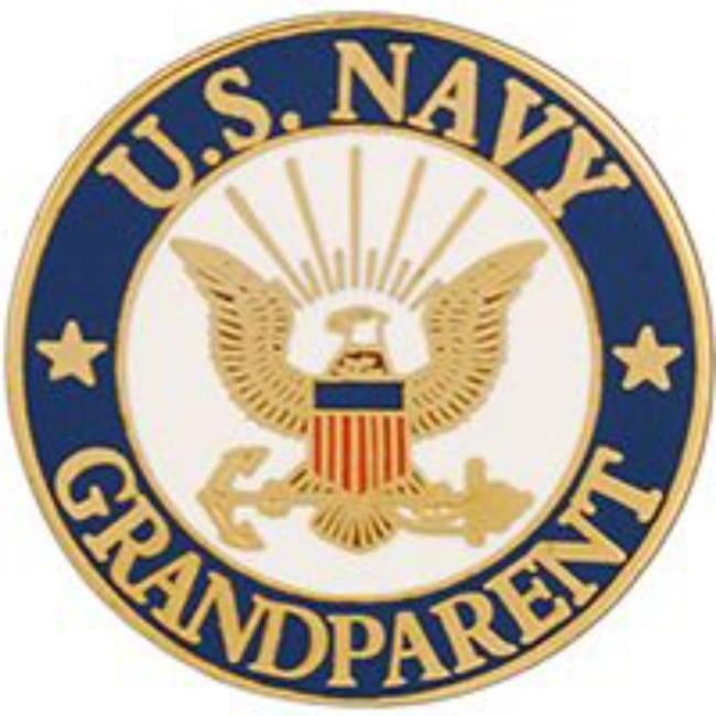 Eagle Emblems P63775 Pin - USN Logo, Grandparent - 1.25 in. - Walmart.com