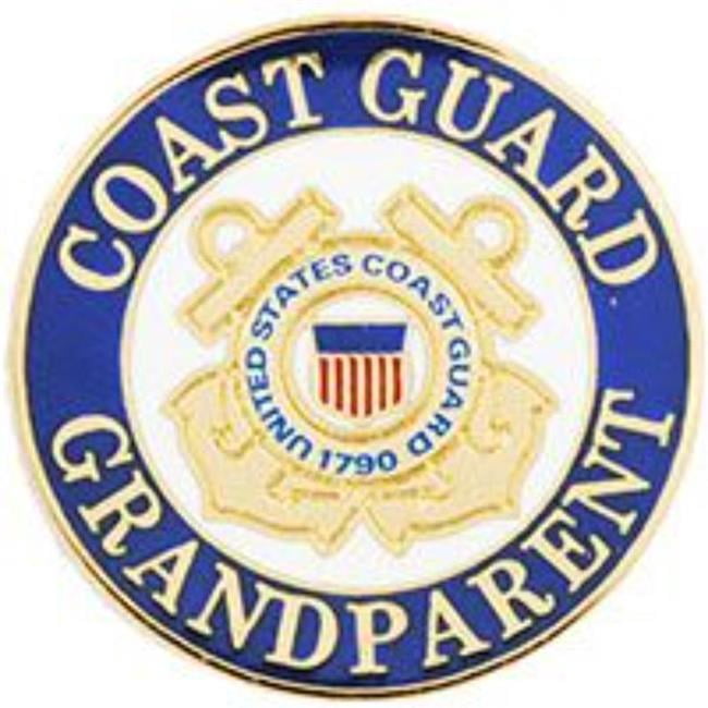 Eagle Emblems P63768 Pin - United States Coast Guard, Logo, Grandparent ...
