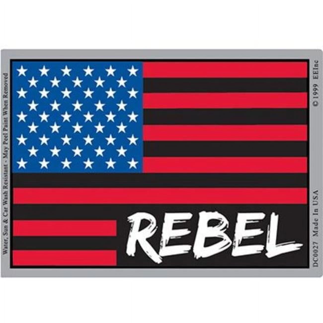 Eagle Emblems DC0027 Sticker - USA Rebel - 3 x 4.25 in. - Walmart.com