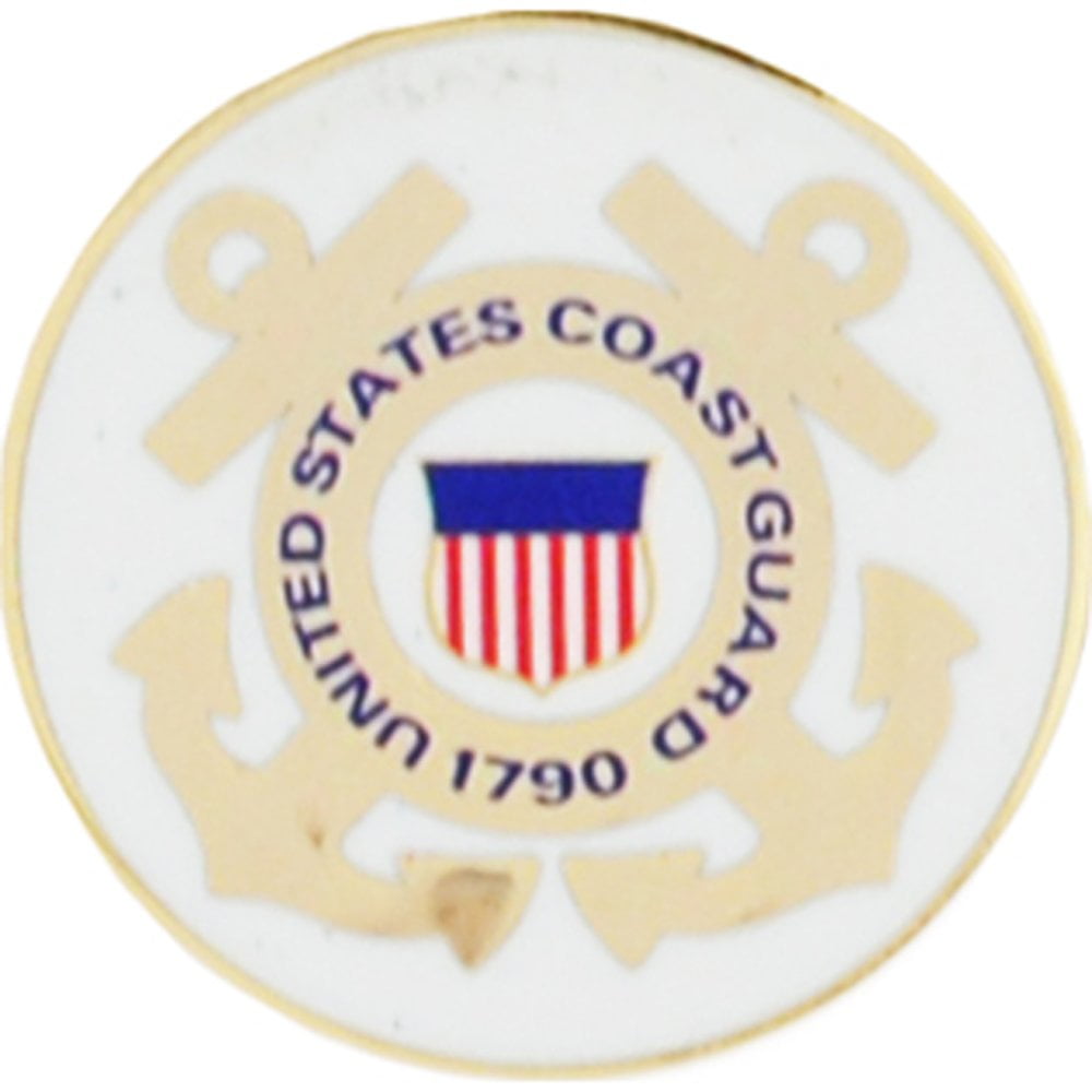 Eagle Emblems USCG United States Coast Guard 3/4'' Lapel Pin Official ...