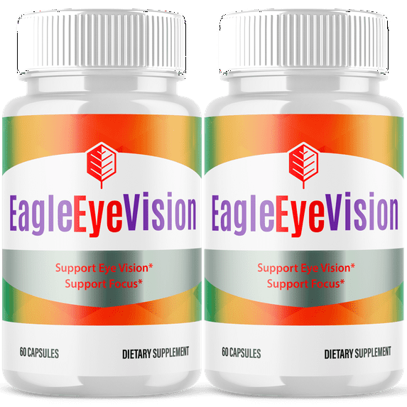 Eagle Eye Vision Care Pills Advanced Formula Eye Health Supplement EagleEyeVision 120 Capsules ...