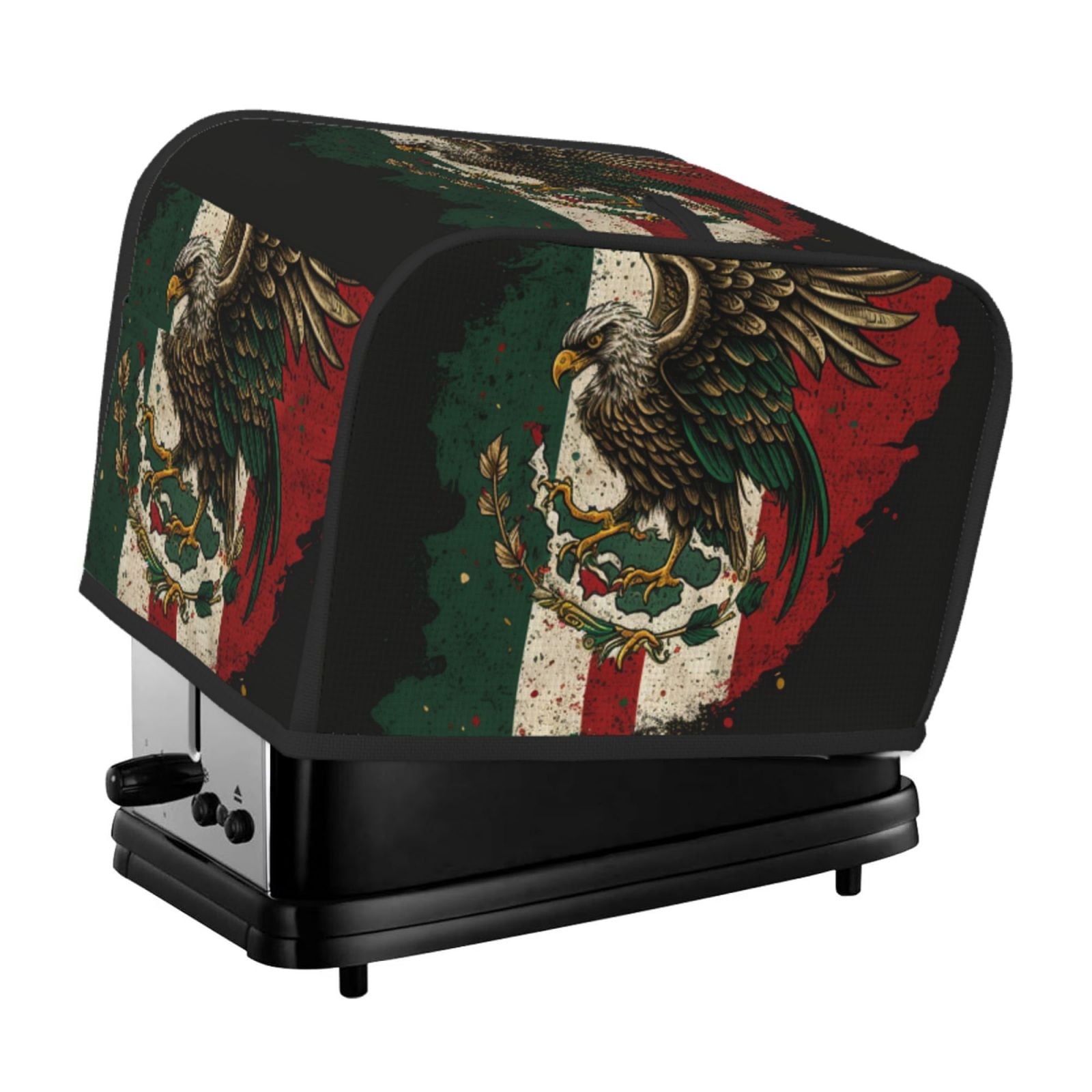 Eagle Flag Of Mexico Mexican Flags 2 Slice Toaster Cover Bread Maker ...