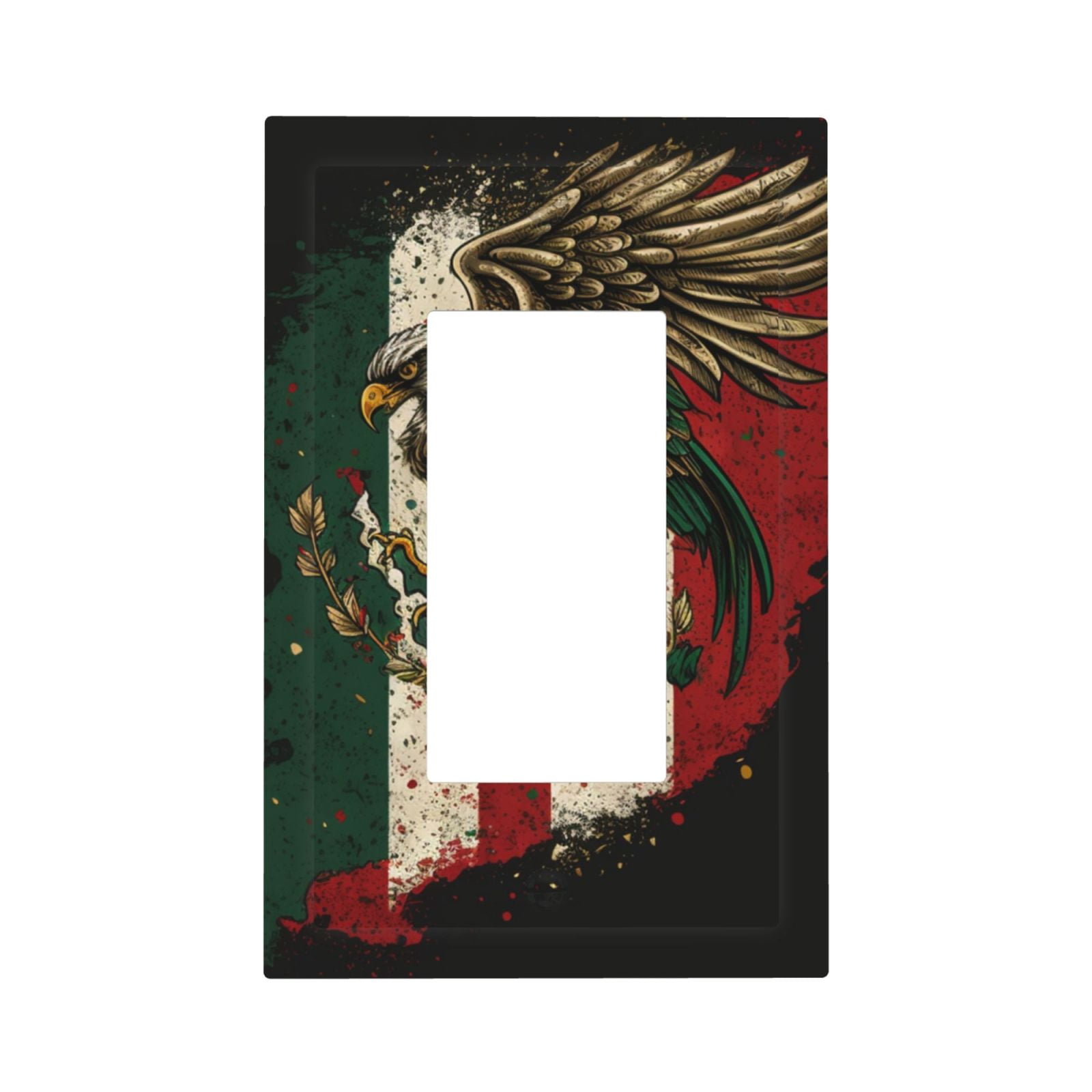 Eagle Flag Of Mexico Mexican Flags Single Gang Wall Plate 1 Gang ...