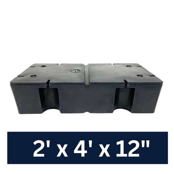 Eagle Float Dock Float 2' x 4' x 12" (24" x 48" x 12") - Walmart.com