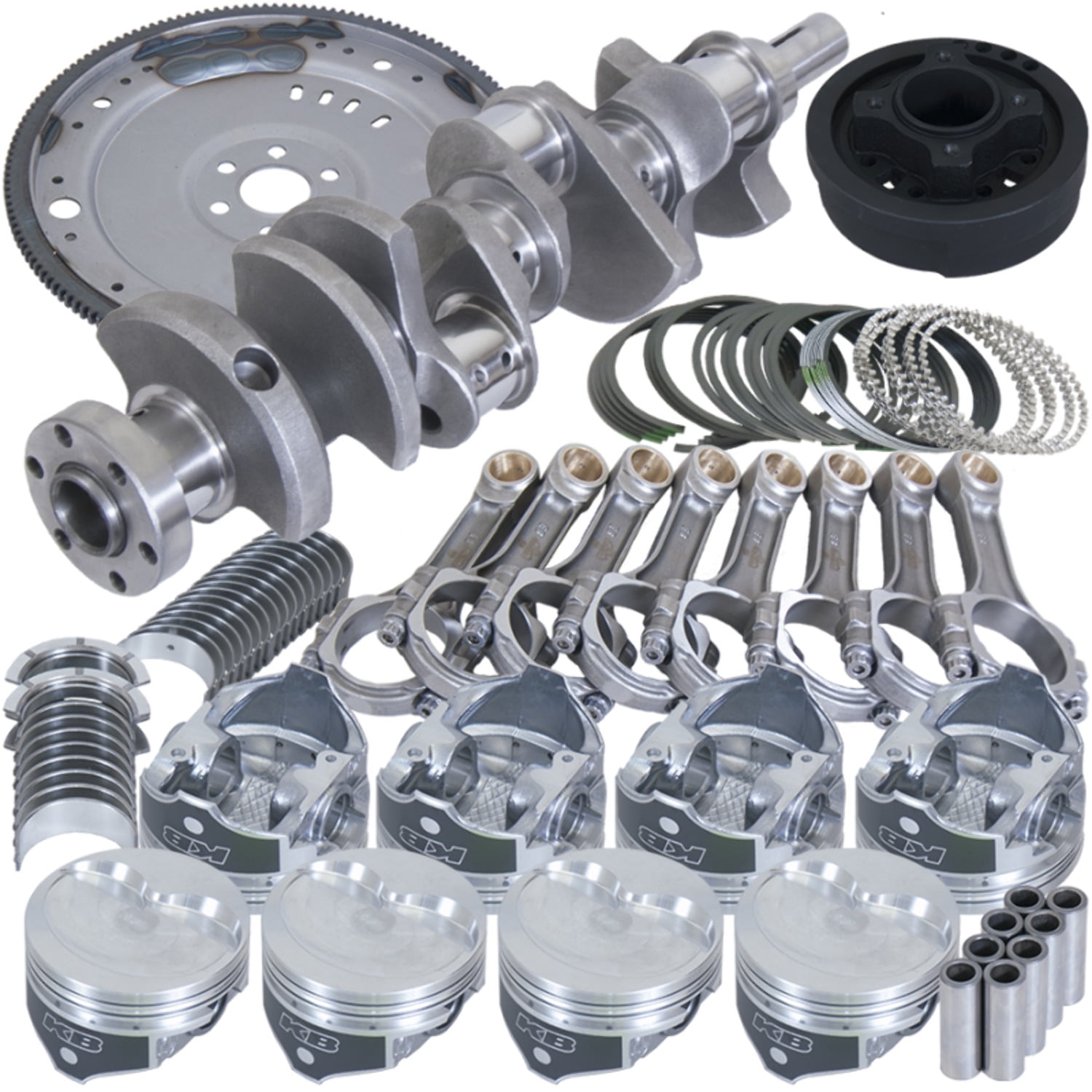Eagle Ford 302 V-Rib Belts 157 Tooth Flywheel Balanced Rotating ...