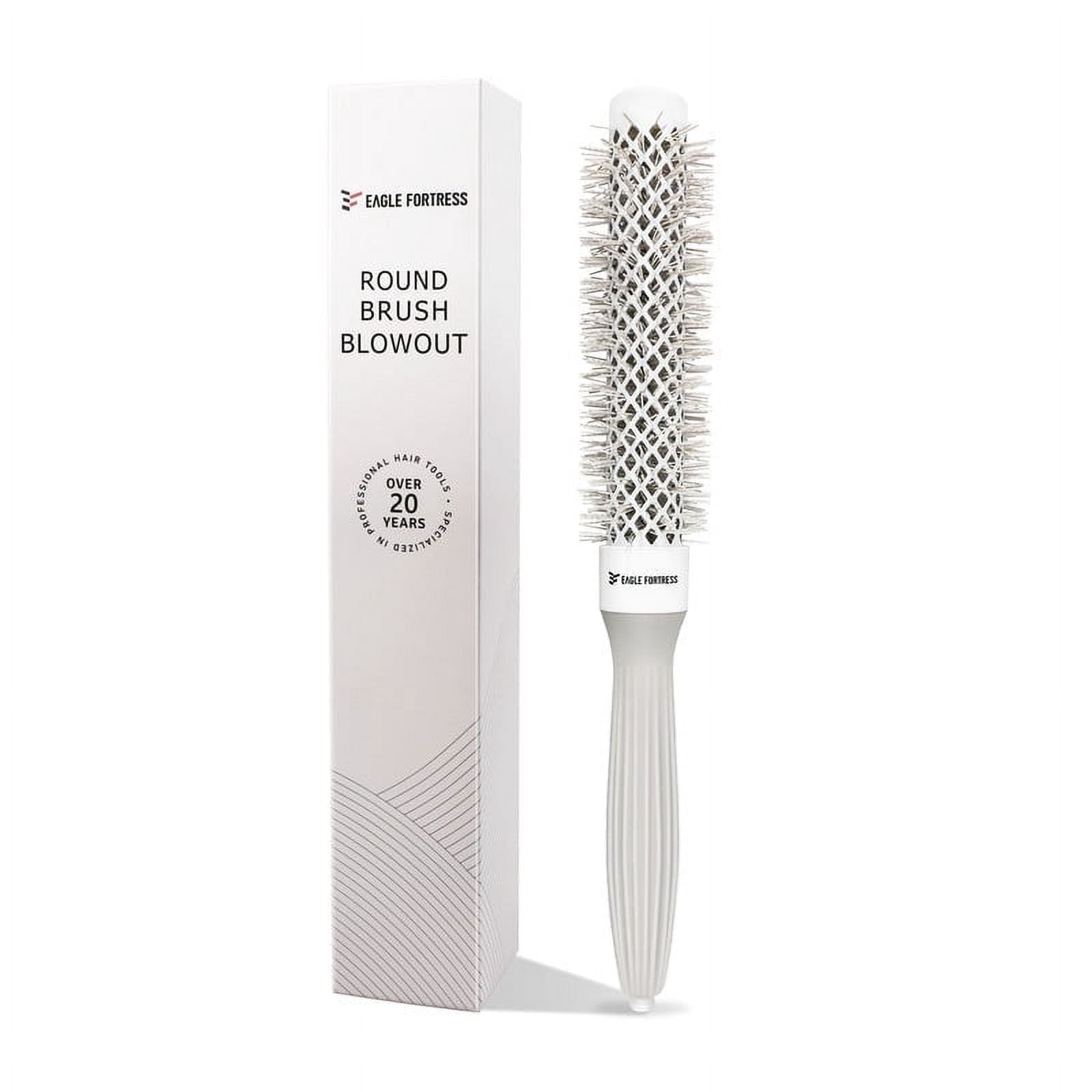 Eagle Fortress Professional Round Hair Brush for Blow Drying, Ceramic ...