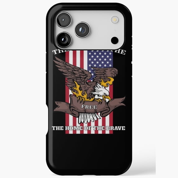 Eagle Freedom Brave USA Patriotic for iPhone Case 11 through 17 Pro Max ...