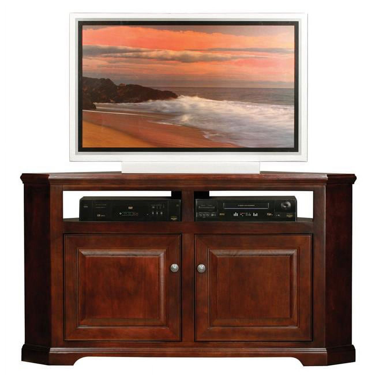 Eagle Furniture 92564WPSW 56 in. Savannah Corner Entertainment Console ...