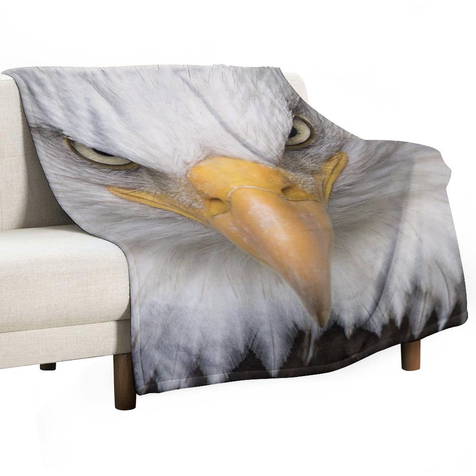 Eagle Golden Eagle Peregrine Falcon Hawk Raptor E (10)Blanket Lunch ...