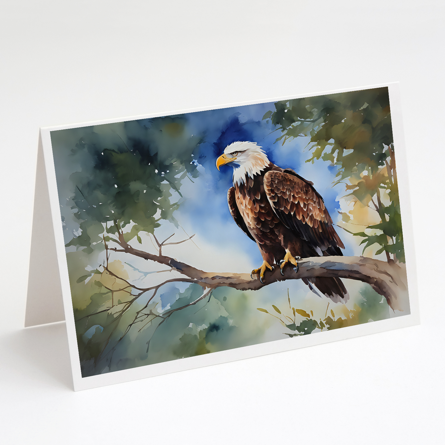 Eagle Greeting Cards Pack of 8 7 in x 5 in - Walmart.com