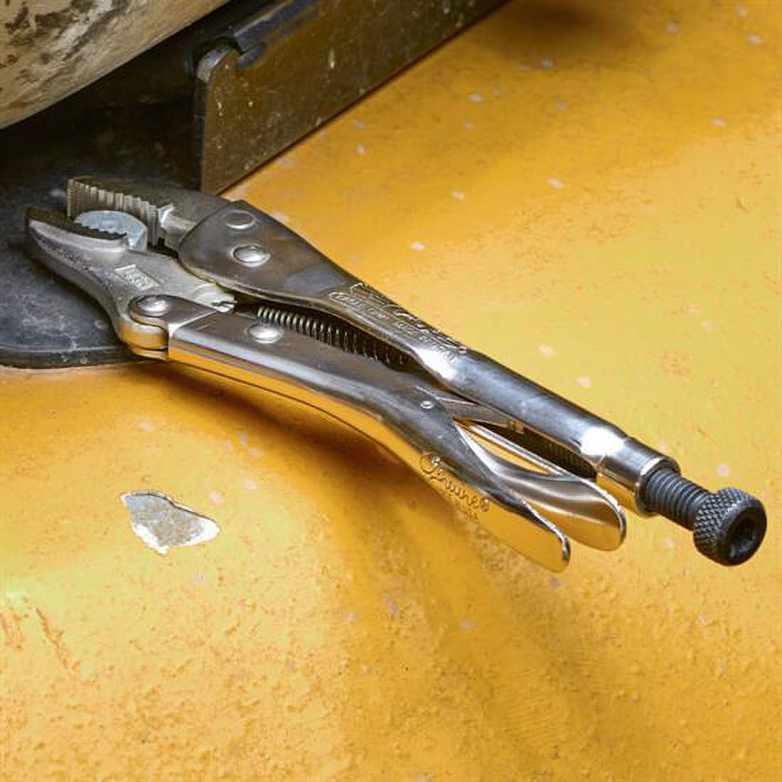 Eagle Grip LP10WC Locking Pliers, Curved Jaw, Wire Cutter, 10 In ...