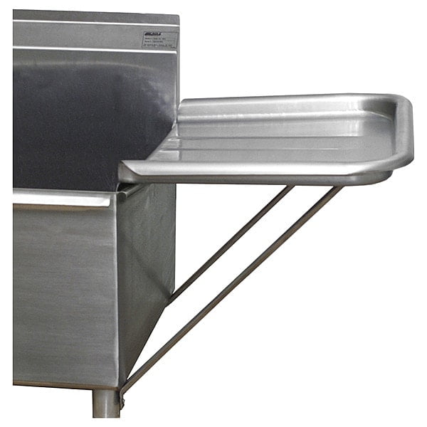 21" W x 18" L x Clip On, 430 Stainless Steel, Detachable Drainboard ...