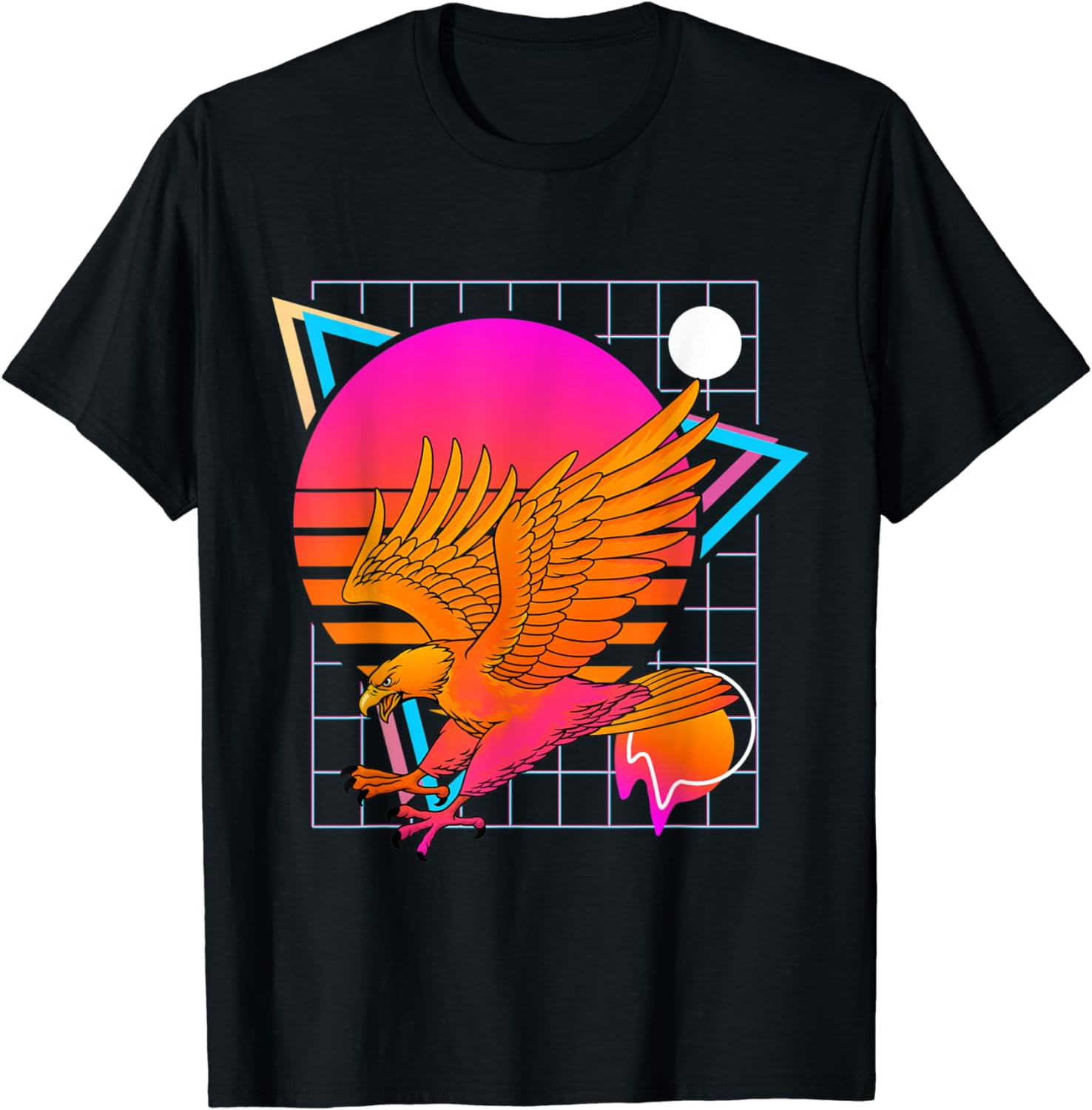 Eagle Hawk 80s Retro Hawk Lover T-Shirt - Walmart.com
