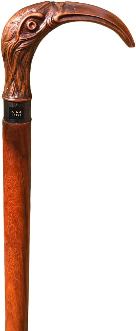 Eagle Head Brass Walking Stick Victorian Handle Unique Designer ...