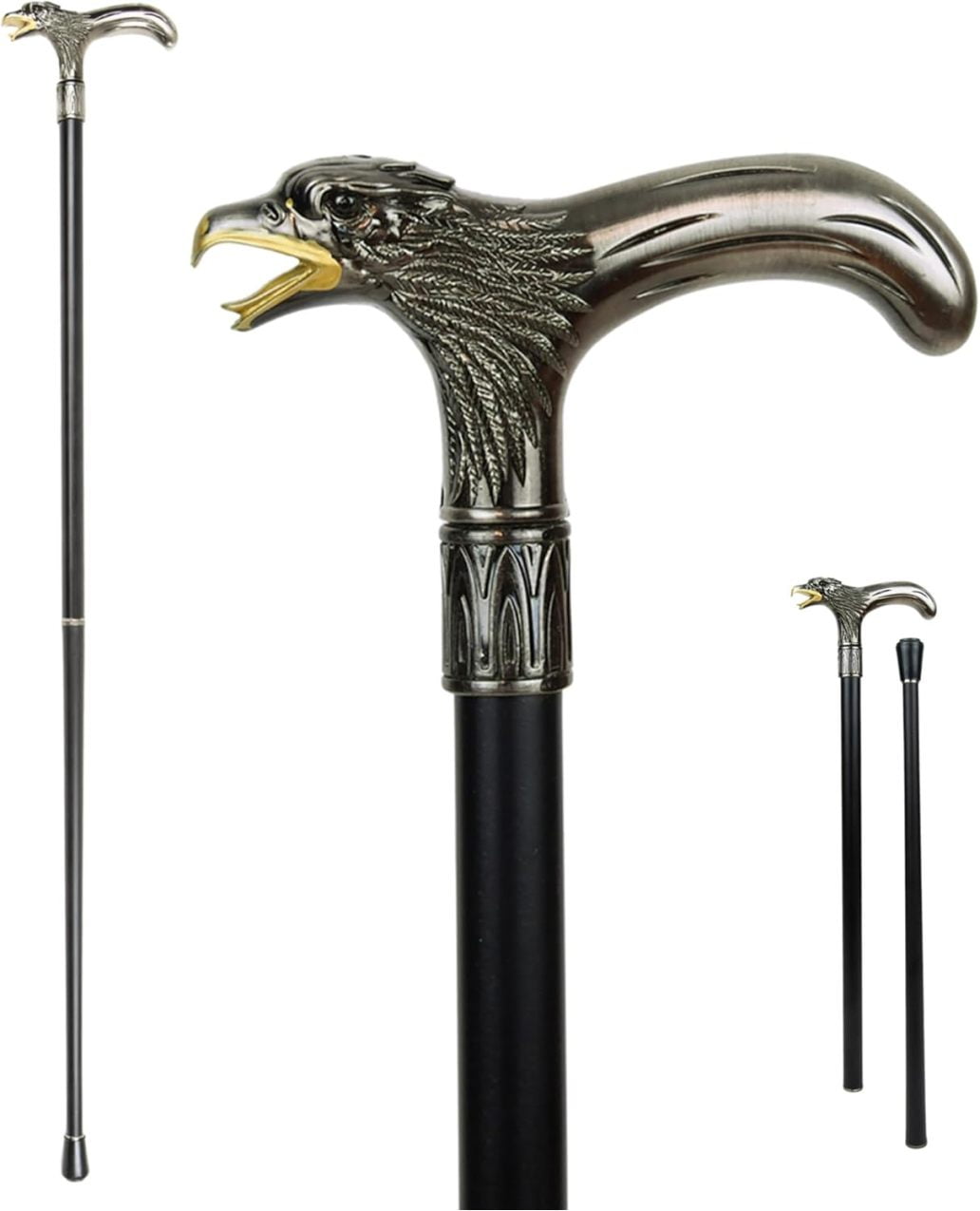 Eagle Head Cane Men Walking Stick - Eagle Walking Stick for Men ...