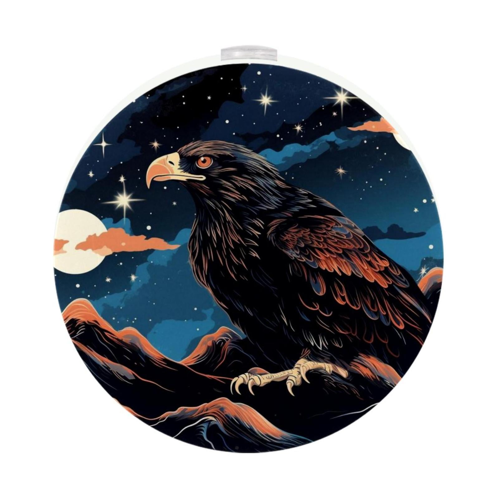 Eagle LED Round Night Light-2PCS: Bright and Energy Efficient ...