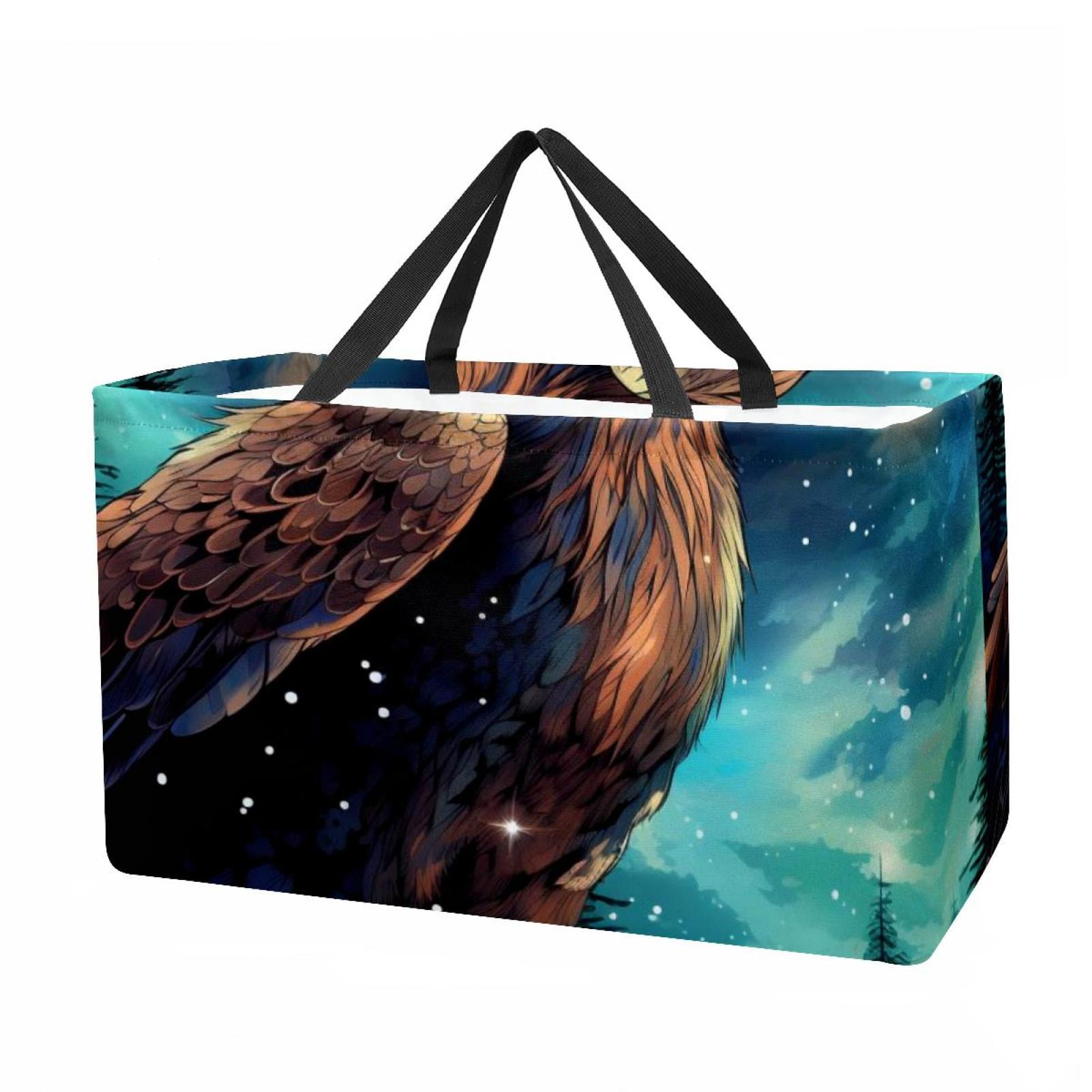 Eagle Large Capacity Foldable Oxford Cloth Cube Organizer with Reusable ...