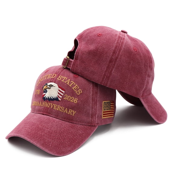 Eagle & Liberty,United States 250th Anniversary Hat,250th Anniversary ...