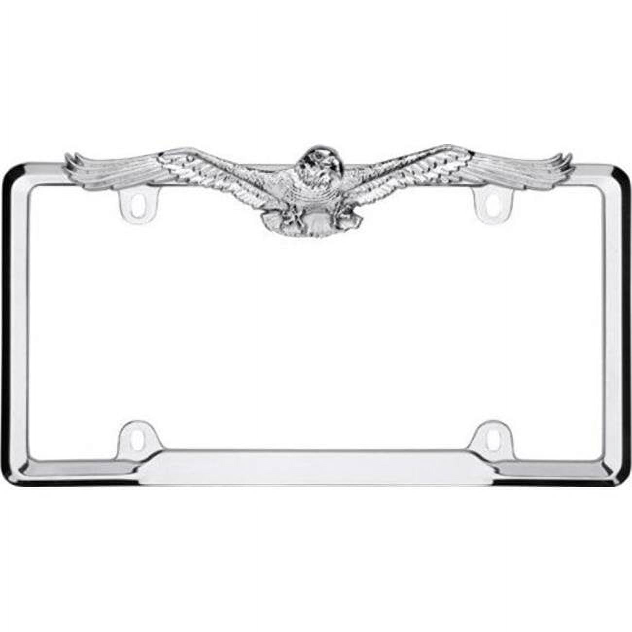 Eagle License Plate Frame, Chrome - Walmart.com